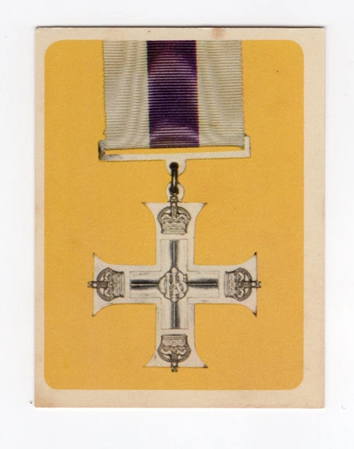 NABISCO AUSTRALIA MILITARY Decorations & Medals #05 Military Cross EUR ...