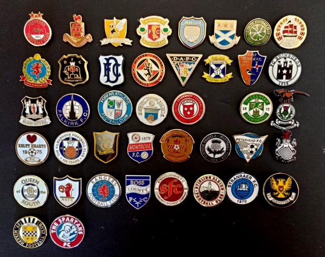 SCOTLAND - SCOTTISH League Football Club Badges 2025/26 £3.30 - PicClick UK