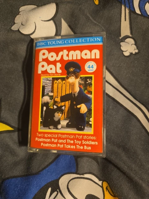 POSTMAN PAT BBC audiobook vintage cassette tape 1992 Ken Barrie Toy ...