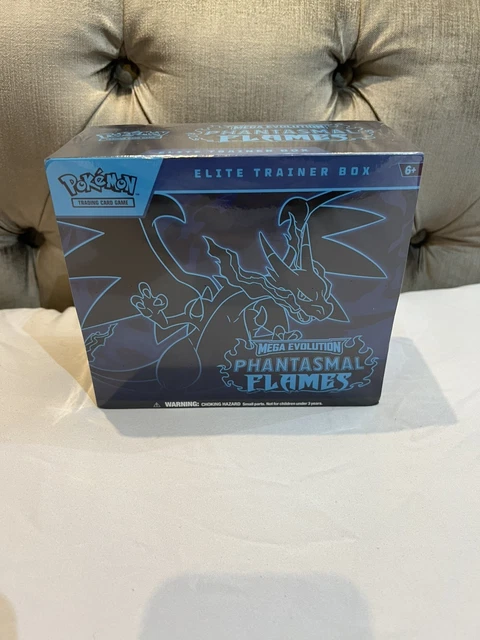 POKEMON TCG PHANTASMAL Flames ETB Elite Trainer Box - IN HAND NEW ...
