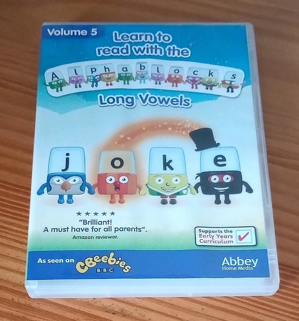 LEARN TO READ With The Alphablocks - Letter Teams Volume 3 DVD (2013 ...