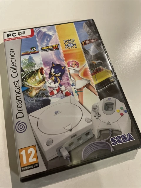 NEUF NEW DREAMCAST collection PC CD-ROM sonic dx crazy taxi space ...