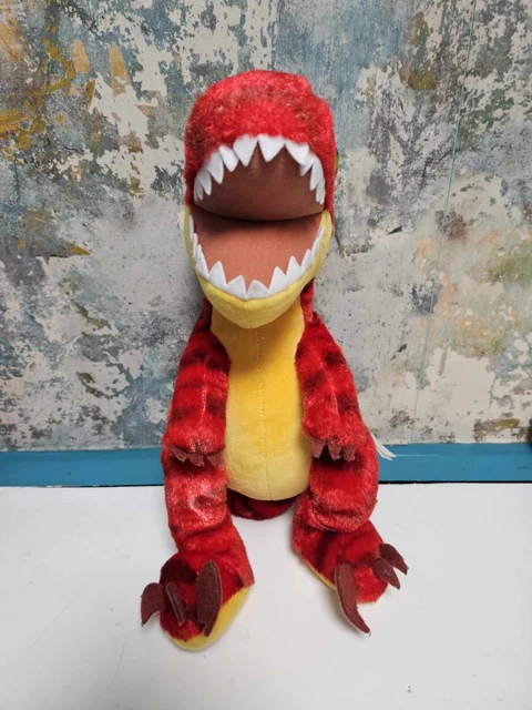BUILD A BEAR Red Dinosaur T REX Velociraptor Raptor Plush 19" £0.99 ...