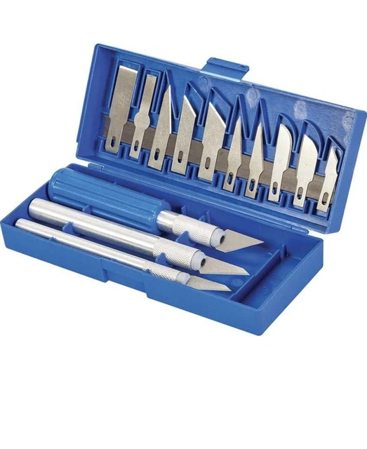 SCALPEL CUTTER DE précision avec 6 lames EUR 5,92 - PicClick FR