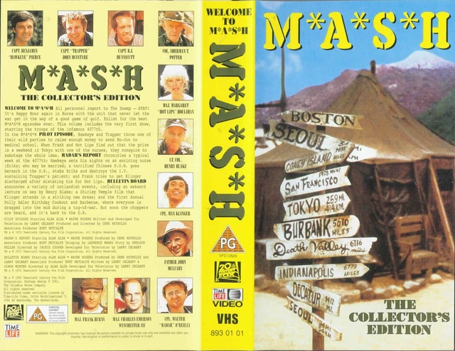 MASH: WELCOME TO Mash - The Collector's Edition [VHS] [VHS Tape] £24.99 ...