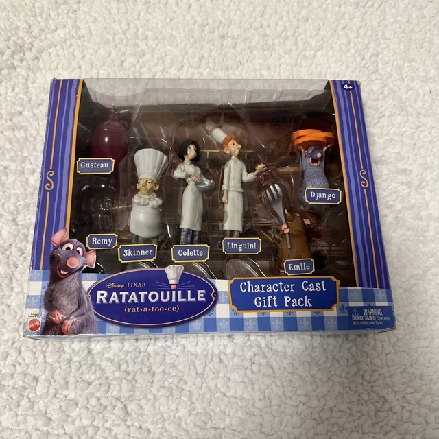 MATTEL DISNEY 💫PIXAR RATATOUILLE ⚡CHARACTER CAST GIFT PACK RARE Figures ...