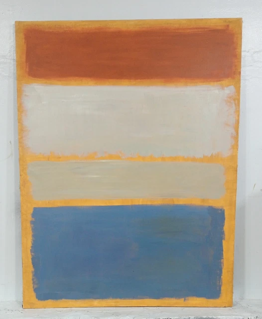 GORGEOUS MARK ROTHKO Oil On Canvas 1956 In Good Condition Large ...