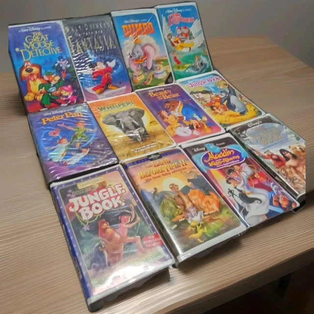 DISNEY VHS LOT classic 12 VHS WILL BE VERY SOUGHT AFTER one Day ...