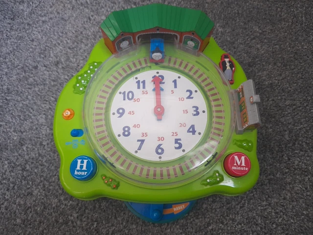 THOMAS THE TANK Engine & Friends Tell The Time Clock Musical Toy 2005 ...