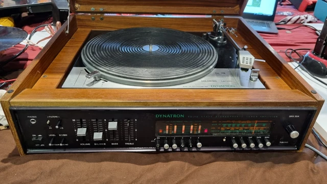 GOLDRING LENCO GL78 Stereo Transcription Turntable/DYNATRON SRX 30A ...