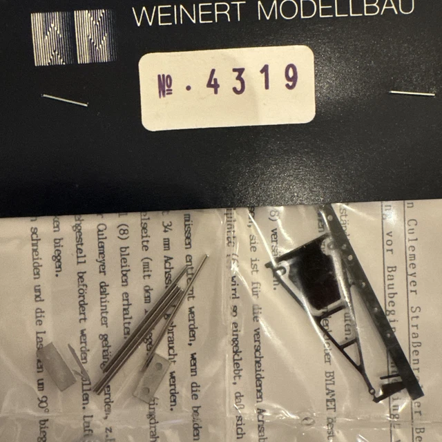 WEINERT 4319 ++ Culemeyer-Straßenroller, Baujahr 1937 für Güterwagen ...
