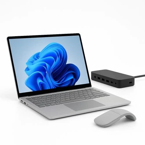 MICROSOFT SURFACE LAPTOP Copilot+ PC + Surface Thunderbolt 4 Dock + Arc ...