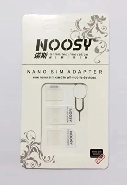 SIM CARD ADAPTER 4IN1 PACK NANO MICRO STANDARD Great FOR ALL MOBILE ...