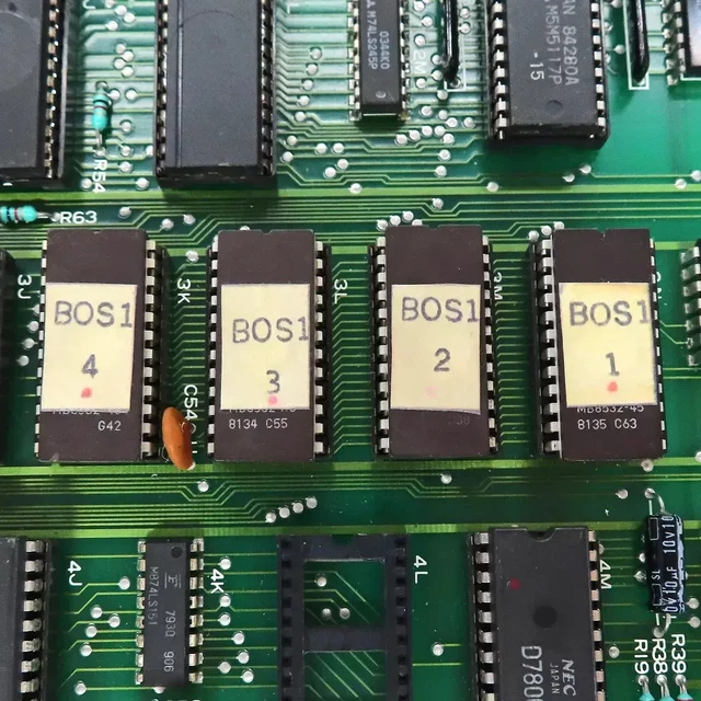 USATO BOSCONIAN ARCADE Gioco Board Namco Board solo Da Giappone EUR 1. ...