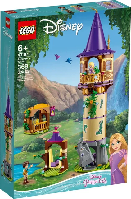 LEGO DISNEY PRINCESS: Rapunzel's Tower Building (43187) RETIRED NEW ...