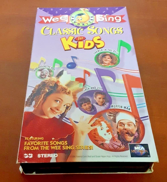 WEE SING CLASSIC Songs For Kids VHS VCR Video Tape Used £8.40 - PicClick UK