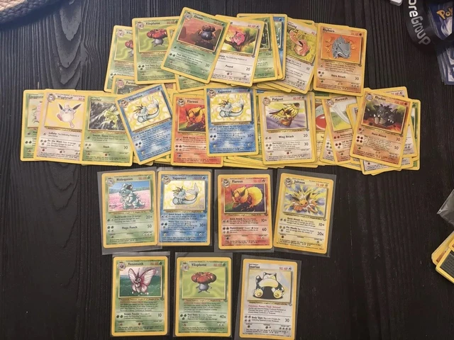 VINTAGE POKÉMON BUNDLE 270+ cards!! Base/Jungle/Fossil/Team Rocket. 15 Holo £57.00 - PicClick UK