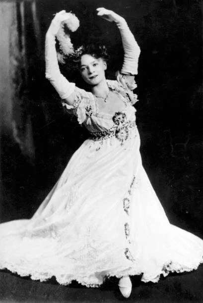 FAMOUS DANISH BALLET Dancer Ballerina Adeline Genee c1900 3 Old Photo ...