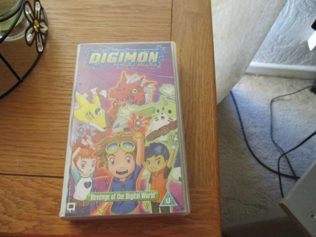 DIGIMON VHS DIGITAL Monsters The Birth Of Guilmon Video Cassette PAL UK ...