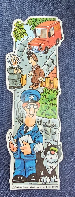 POSTMAN PAT BOOK Mark by Woodland animations Ltd 1990 £8.00 - PicClick UK