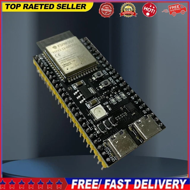 Esp32 Esp32 S3esp32 C3 Esp32 Development Board Dual Type C Esp32 S3 Devkitc 1 £878 Picclick Uk