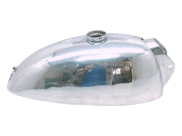 ALUMINIUM GAS PETROL Fuel Tank For Bsa Trials Trail Scrambler £242.66 ...