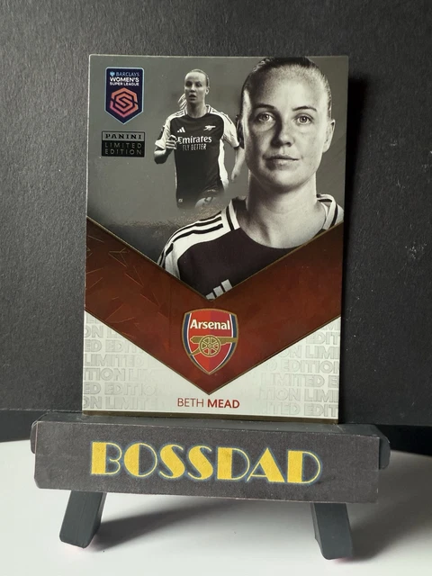 PANINI WSL WOMEN'S Super League 2025 Adrenalyn XL BETH MEAD - LIMITED ...