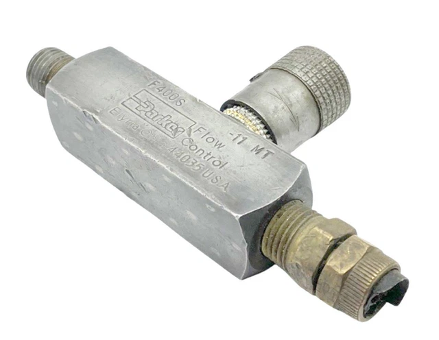 PARKER F400S HYDRAULIC Flow Control Valve 5000 PSI 1/4" NPT 5GPM $19.99 ...