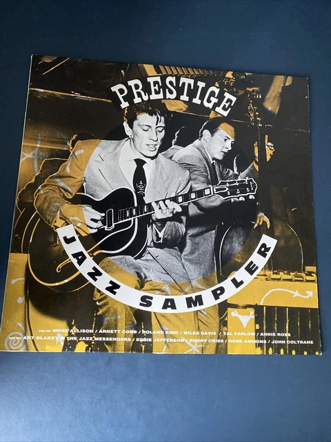 PRESTIGE JAZZ SAMPLER Album LP John Coltrane Miles Davis Etc Record ...