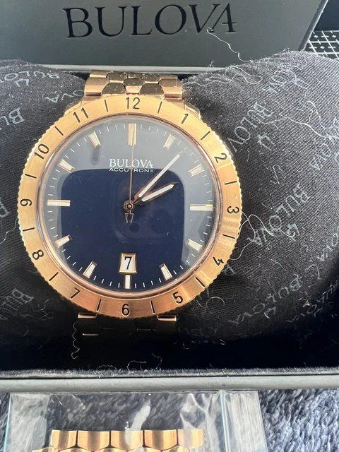 BULOVA ACCUTRON II Moonview Ref: 97B130 $750.00 - PicClick AU