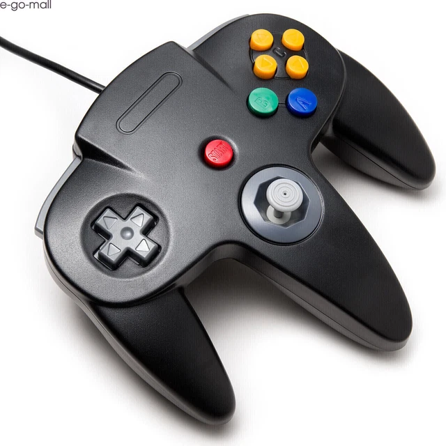 CLASSIC N64 REPLACEMENT Controller Wired N64 Upgraded Joystick for N64 ...