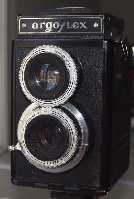 VINTAGE ARGOFLEX E TLR Camera $40.00 - PicClick CA