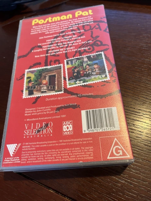 POSTMAN PAT - Postman Pat's Secret - VHS - FREE AUS POST! £30.98 ...