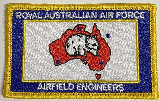 AIRFIELD ENGINEERS RAAF Embroidered Patch Australia EUR 7,27 - PicClick FR