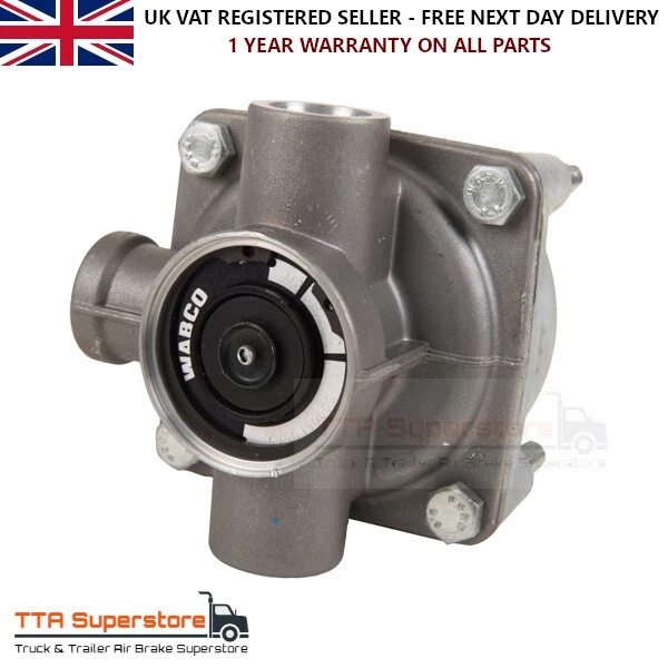 GENUINE WABCO 4750190000 - Relay Valve £92.00 - PicClick UK