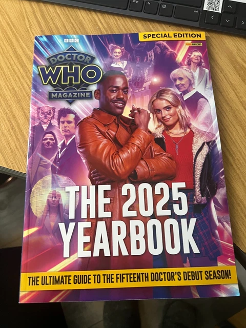 DOCTOR DR WHO Magazine - The 2025 Yearbook Special Edition £4.99 ...