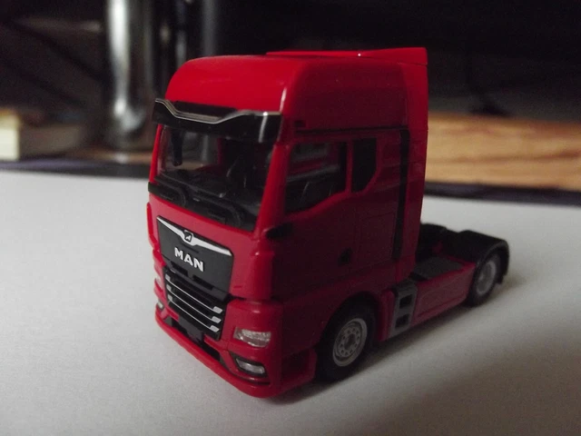 HERPA MAN TGX gx in rot EUR 20,00 - PicClick DE