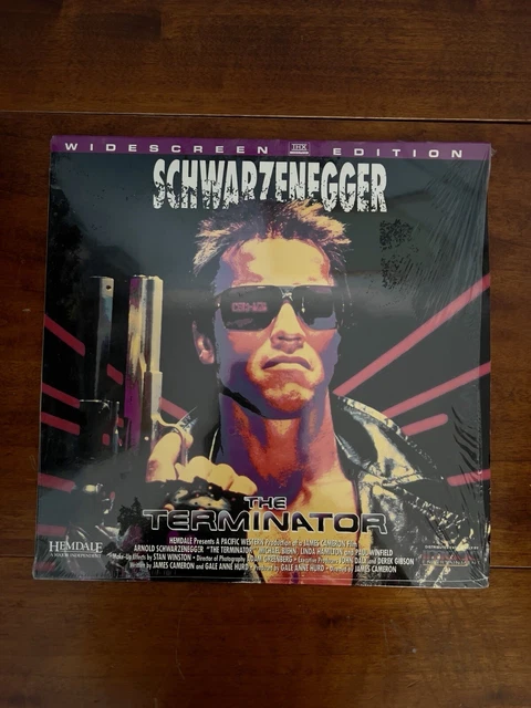 THE TERMINATOR LASERDISC THX NTSC LD Widescreen Edition Schwarzenegger art £21.04 - PicClick UK