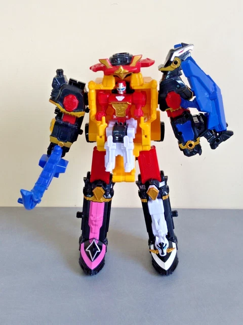 BANDAI ROBOT POWER Rangers Saban's Ninja Steel Megazord - 5 Robots ...
