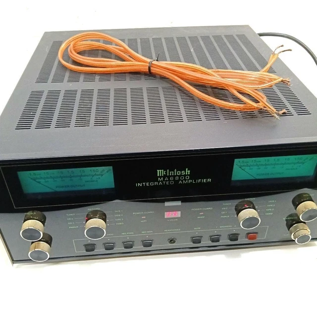 AMPLIFICATEUR INTÉGRÉ MACINTOSH Ma6800 EUR 4.101,11 - PicClick FR