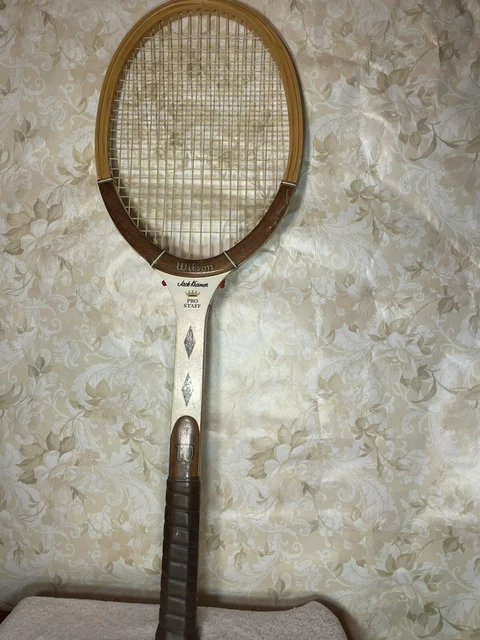 VINTAGE WILSON JACK kramer pro staff tennis racket 4 5/8 grip $25.00 ...
