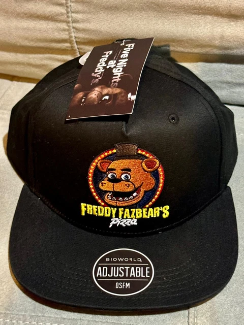 FIVE NIGHTS AT Freddy Fazbear's Freddy Pizza Character Snapback Hat £31 ...