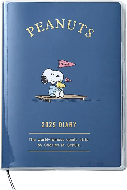 SANRIO PEANUTS SNOOPY 2025 Monthly Weekly Block Schedule Planner ...