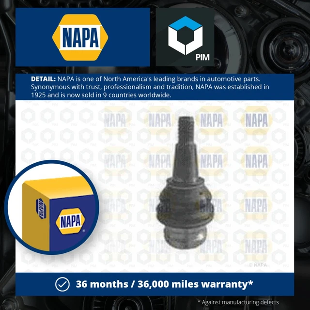 BALL JOINT FITS AUDI A6 C7 Lower Outer 11 to 18 Suspension NAPA ...