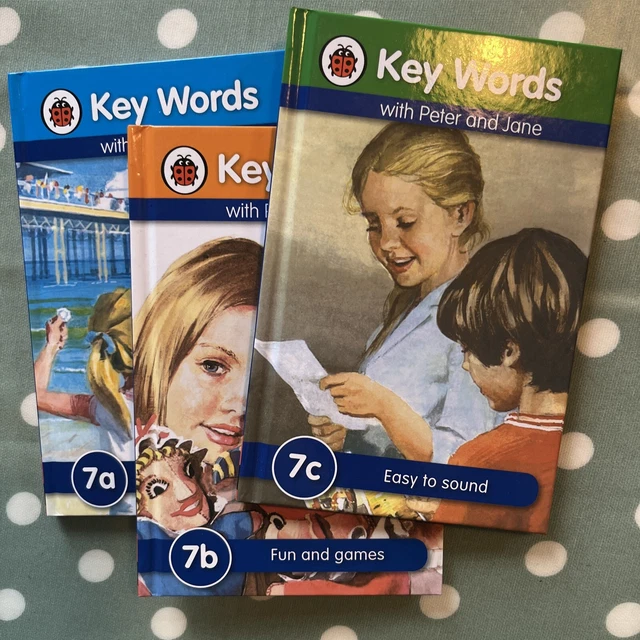 KEY WORDS PETER And Jane 7 Ladybird Books Learn To Read £1.99 - PicClick UK