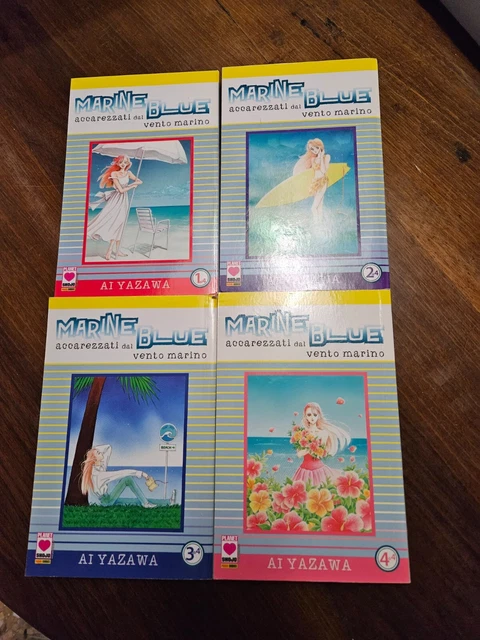 MARINE BLUE MANGA completo 1-2-3-4 di Ai Yazawa edito da Planet Manga ...