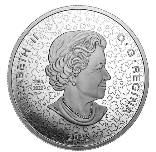 RCMP 150TH ANNIVERSARY 2023 CANADA 5oz .9999 Pure Silver UHR Proof $50 ...