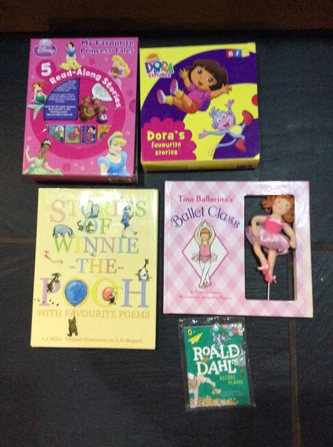 BOOK BUNDLE EARLY Learning Reading Books Inc DORA Box set & WINNIE The ...