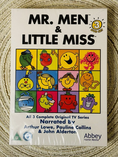MR MEN LITTLE Miss Complete Original Series DVD Children (2018) Roger Hargreaves EUR 21,26 ...