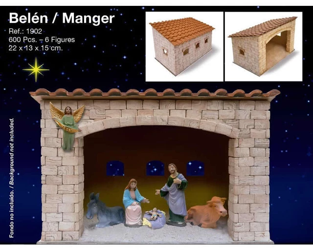 MODEL VEHICLES KIT Of Mount Game Aedes Ars Nativity With 6 Figures £58. ...